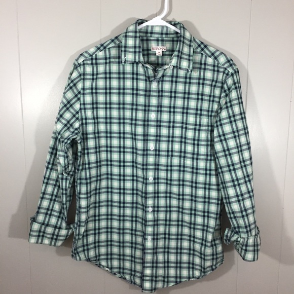 Merona | Shirts | Merona Plaid Long Sleeve Button Down Shirt | Poshmark
